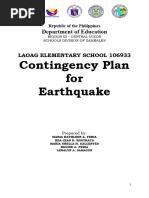Phases of An Earthquake Drill | PDF | Emergency Evacuation | Earthquakes
