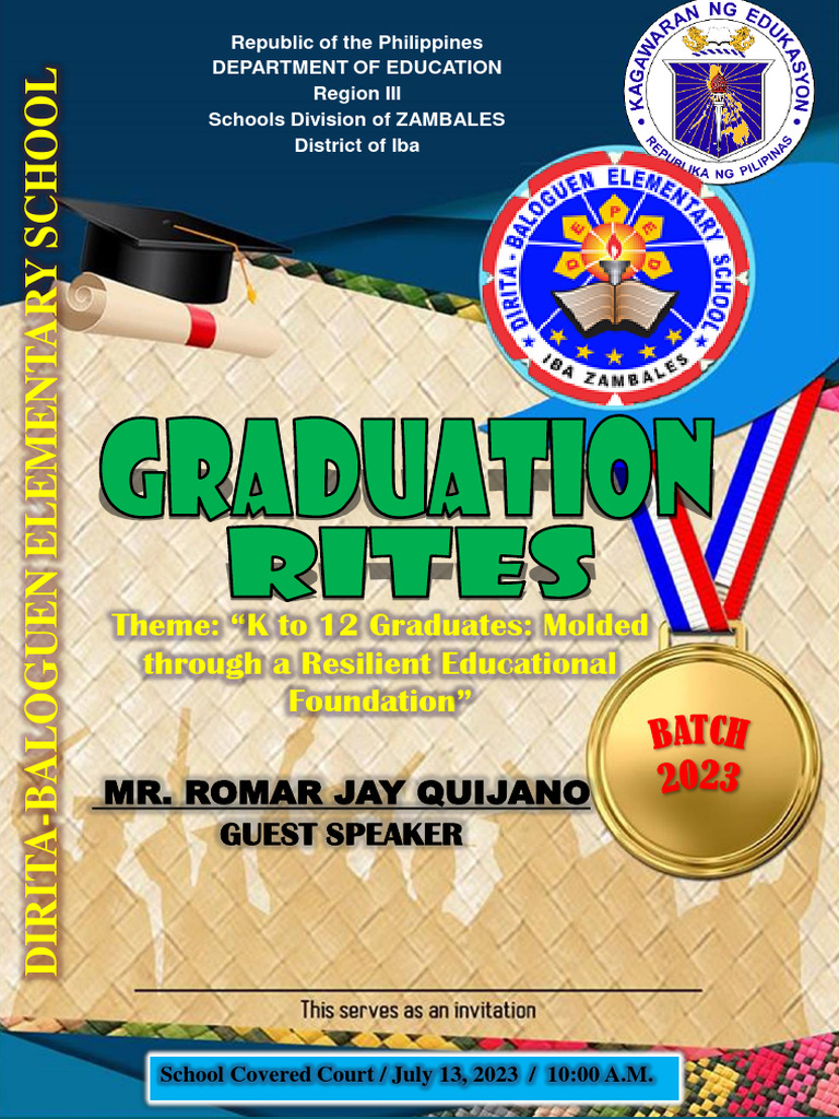 Graduation Celebration for Class of 2023 | PDF | Psychological Resilience