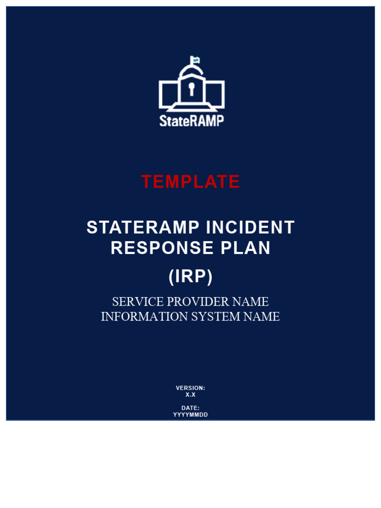 SSP A Irp Tem 202104 | Download Free PDF | Security | Computer Security