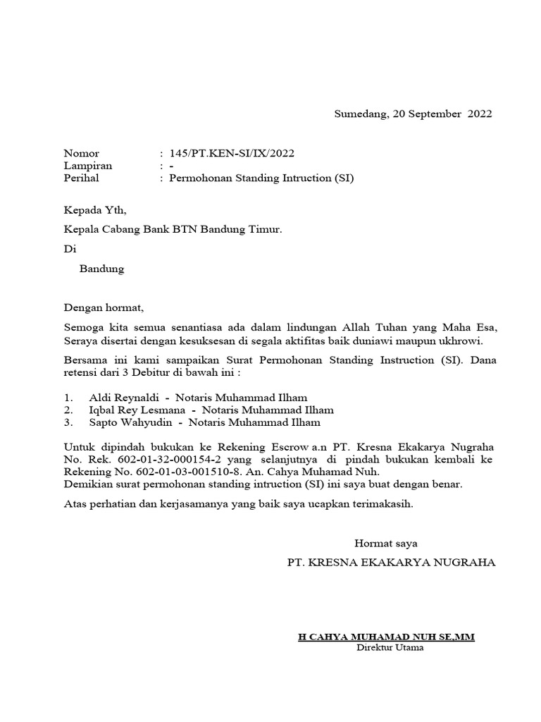 Permohonan Roya | PDF