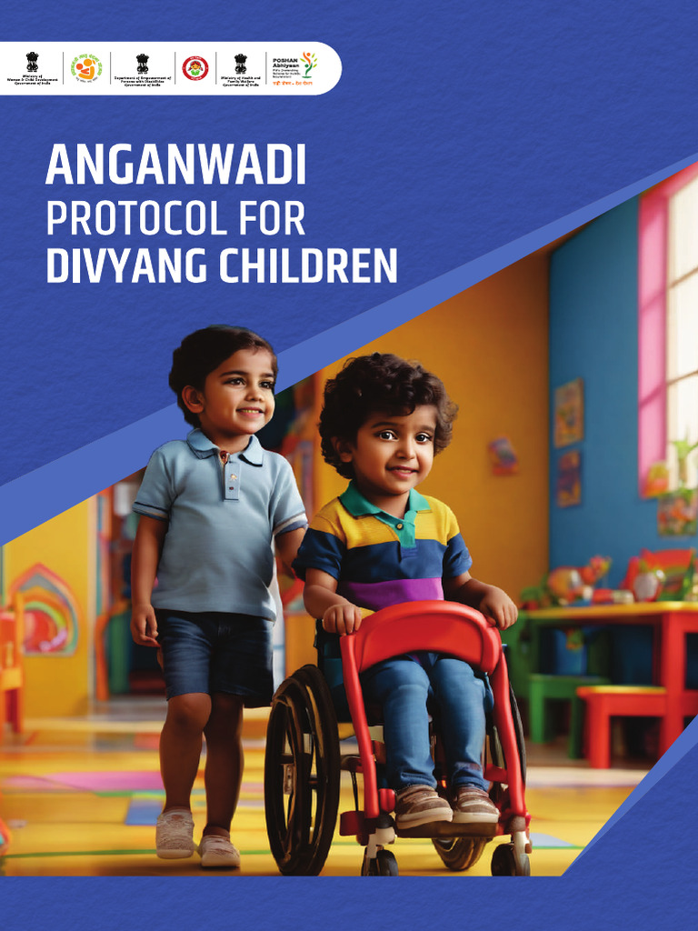 Anganwadi Protocol For Divyang Children ENGLISH | PDF | Disability | Developmental Disabilities