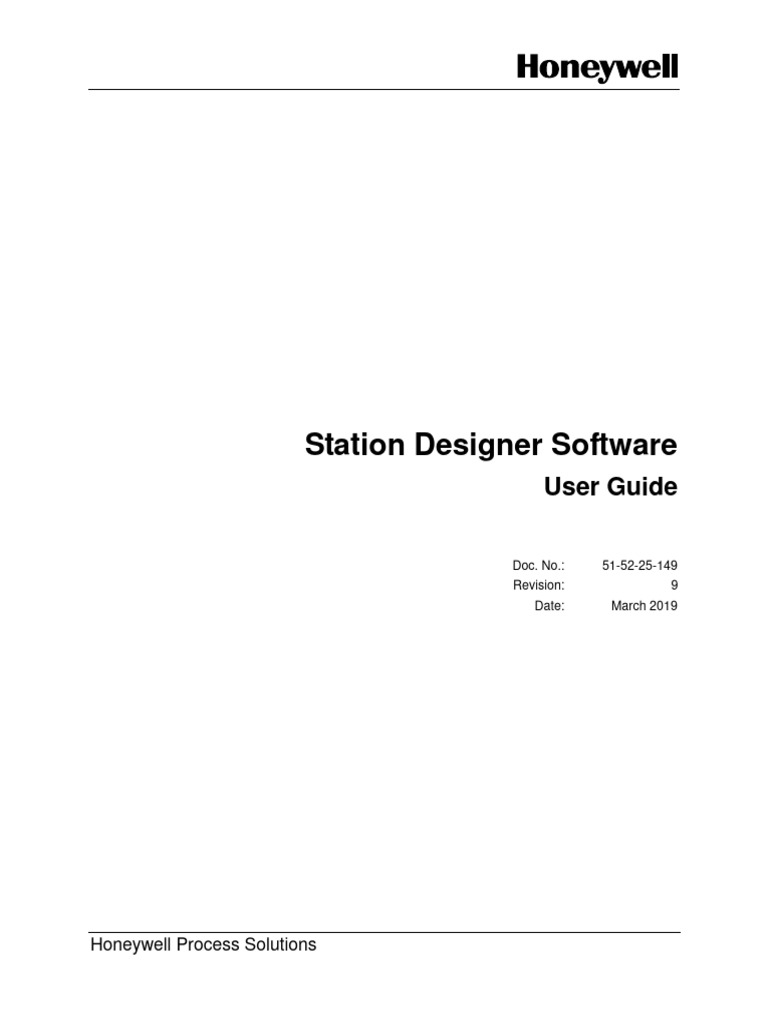 51 52 25 149 Station Designer Software User Guide | PDF | Installation ...