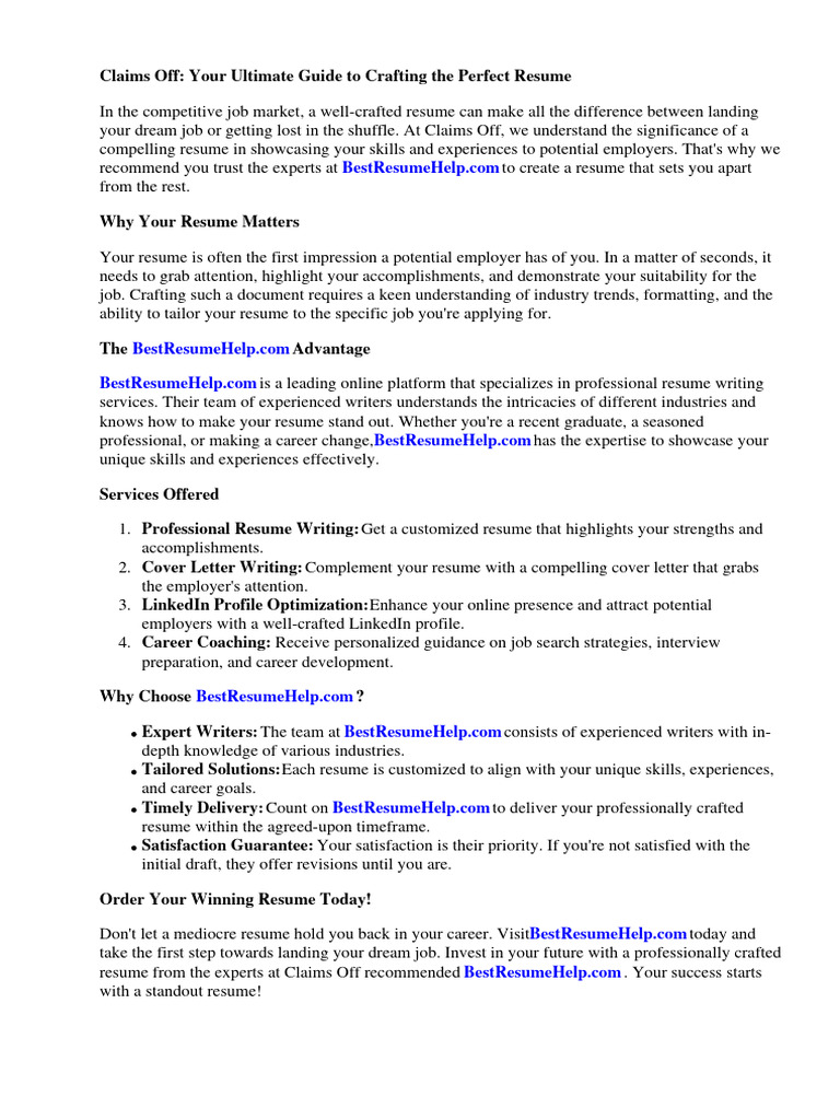 Claims Officer Cover Letter | PDF | Résumé | Expert