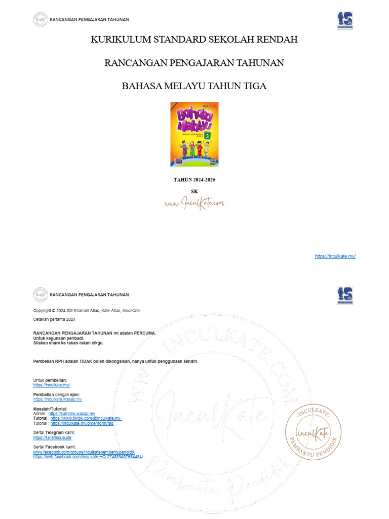 RPT BM T3 2024-2025 | PDF