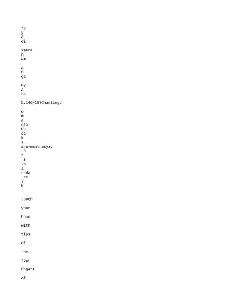 Nyasa Gopala | PDF | Spiritual Practice | Tantra