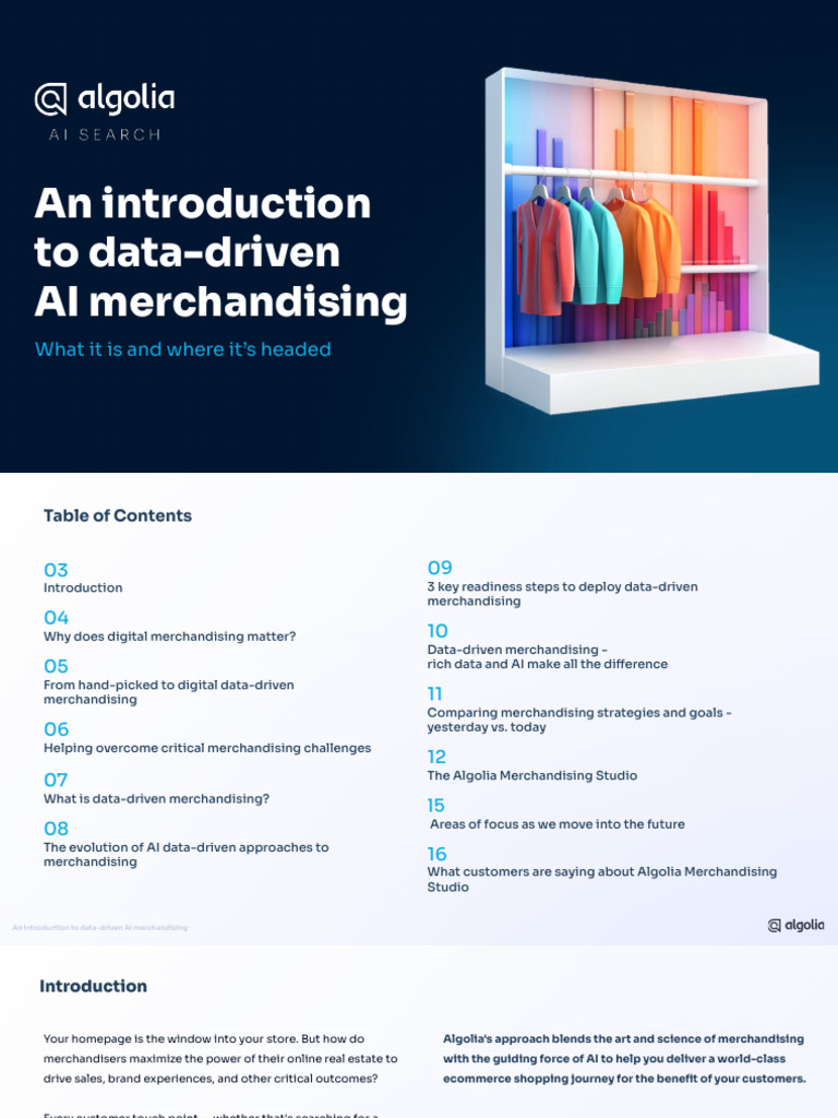 Data Driver AI Marchandising | PDF | Analytics | Artificial Intelligence