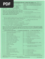 Connors Teacher Questionnaire | PDF