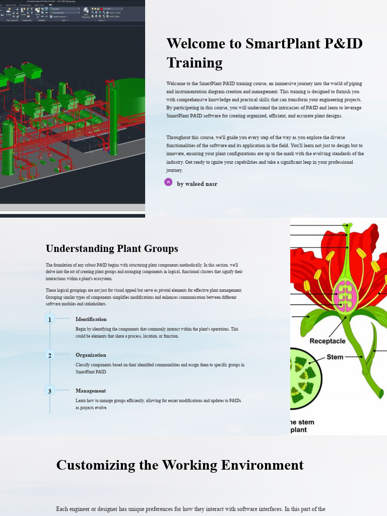 Welcome To SmartPlant PandID Training | PDF | Data | Engineering