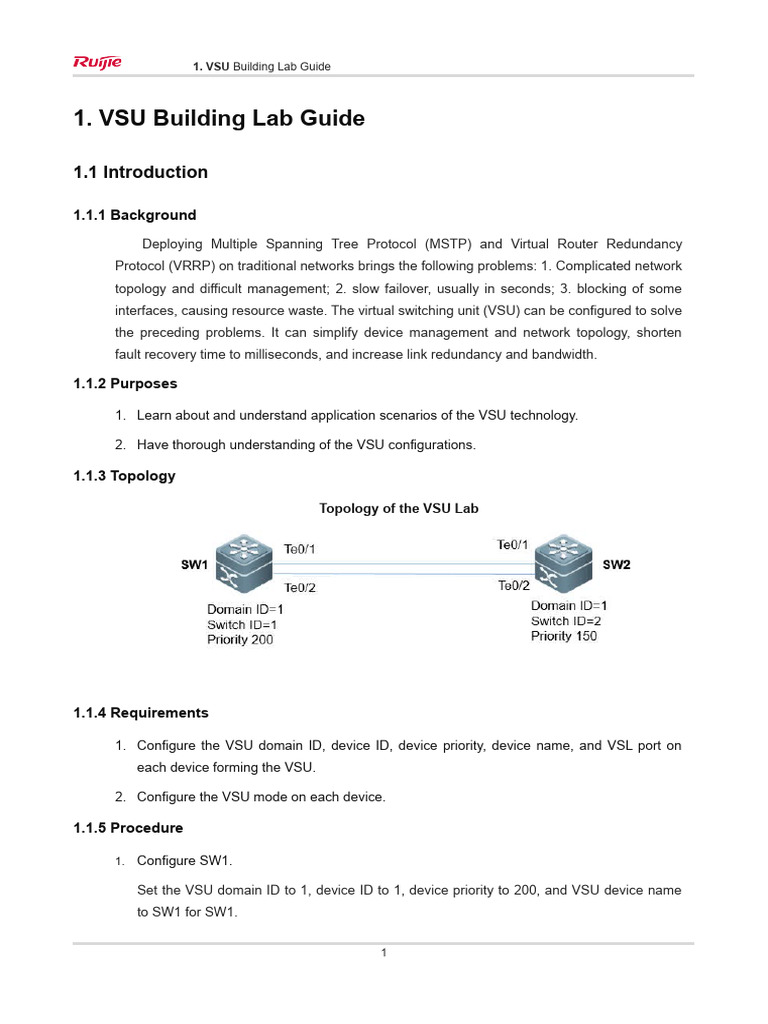 2-6-2 VSU Lab Guide | PDF | Computer Network | Networking Standards