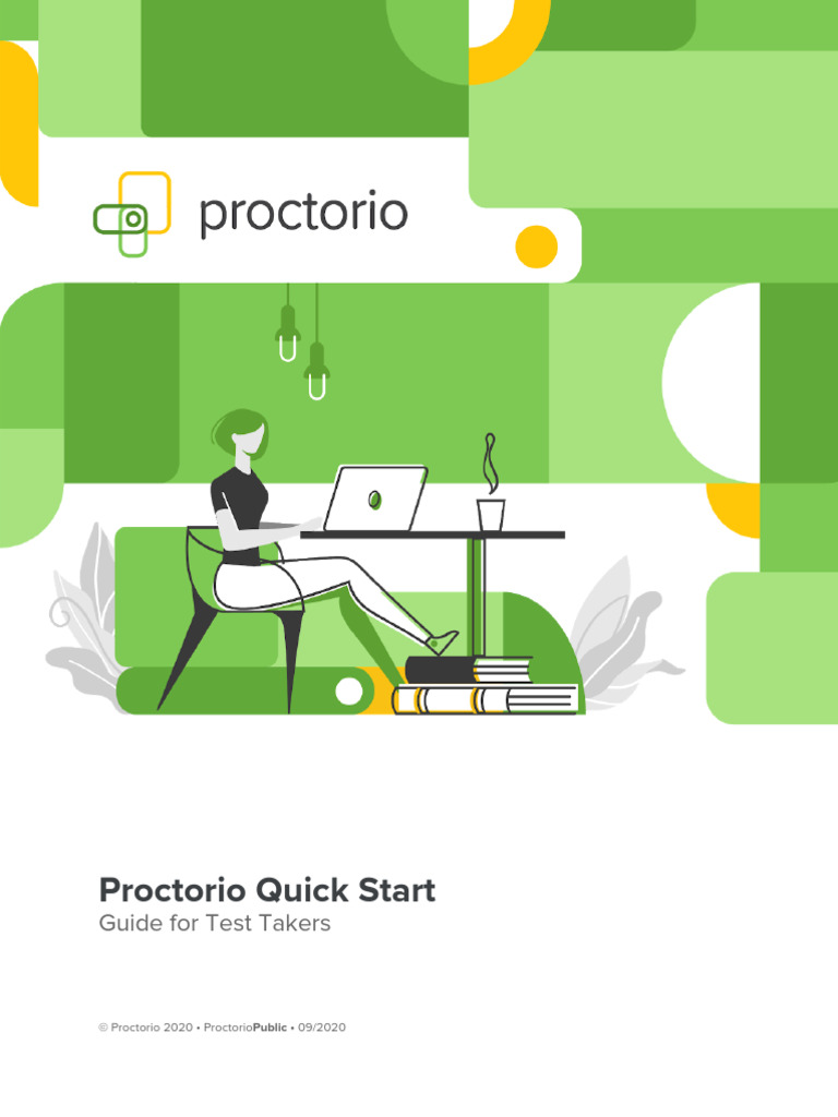 Proctorio Getting Started Guide | PDF | Encryption | Button (Computing)