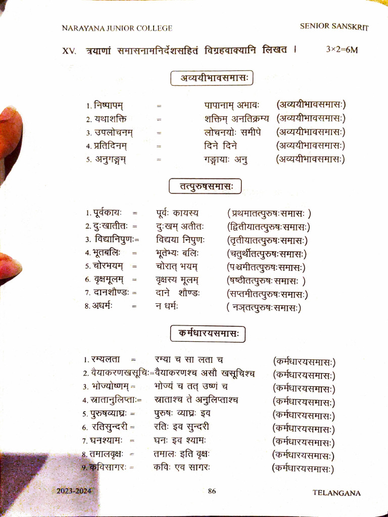 Sanskrit 3 | PDF