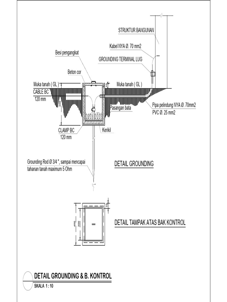 Ref. 1 - Grounding - (19 - 09 - 23) - PRINT OK | PDF | Teknologi & Rekayasa