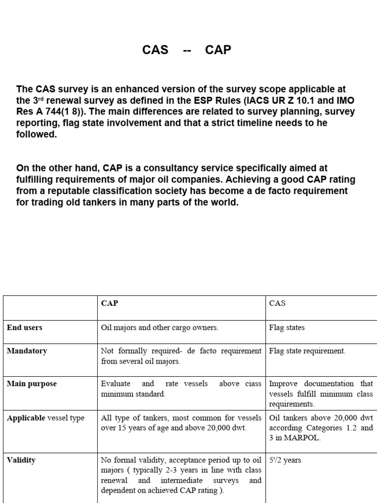 2D - Cas - Cap | Download Free PDF | Oil Tanker | Ships
