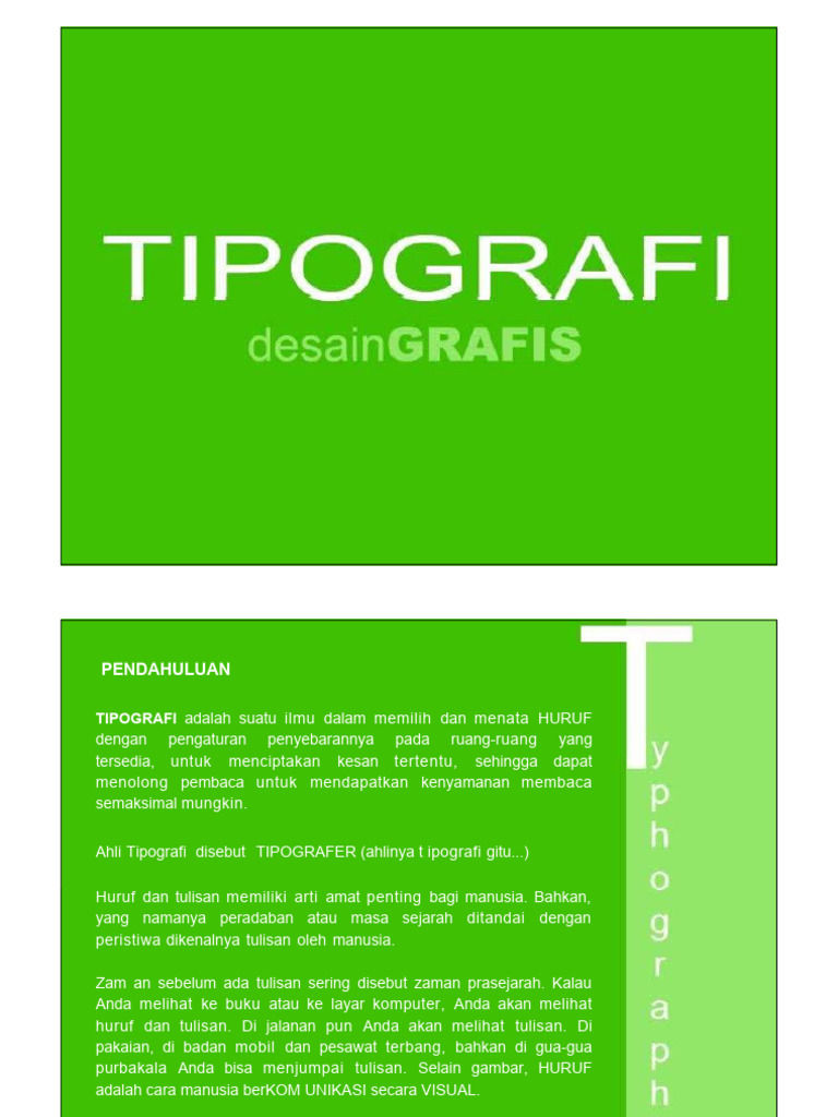 Panduan Lengkap Tipografi | PDF | Seni & Disiplin Bahasa | Kajian Bahasa Asing