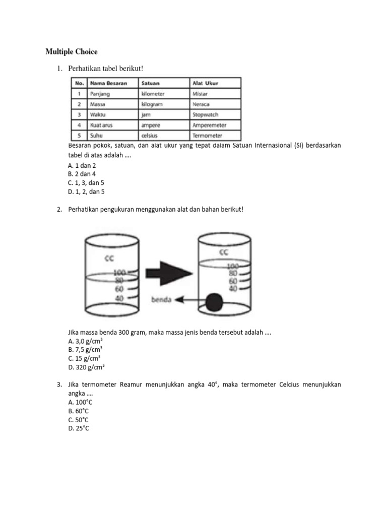 Soal Try Out Ii Ipa Kelas 9 Ta 2022-2023 | PDF