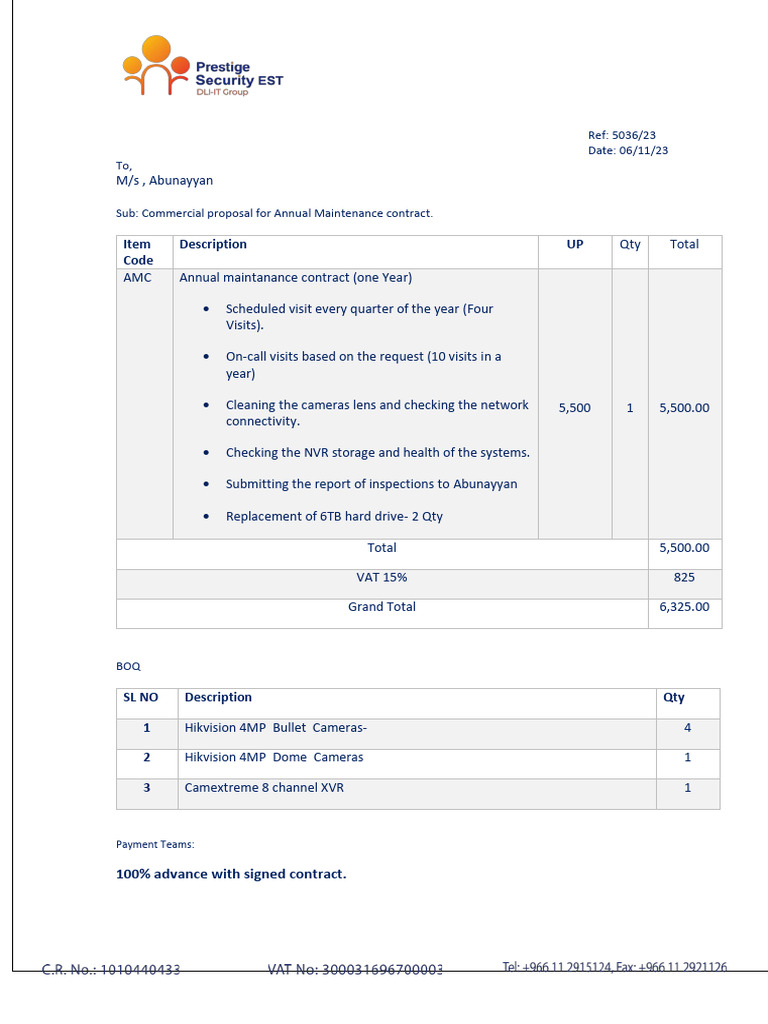 Proposal Villa AMC | PDF