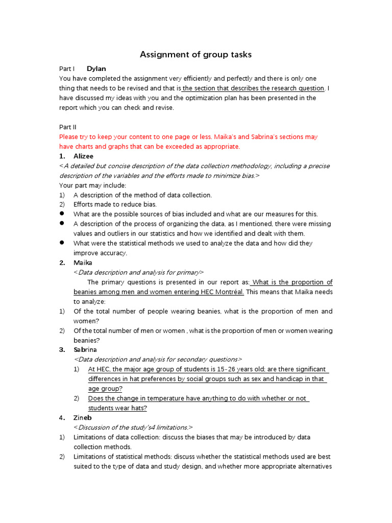 What To Do If Assignment X mc2 | PDF | Statistics | Data