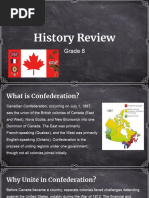 Causes of Confederation of 1867 | PDF | Government Of Canada | Government