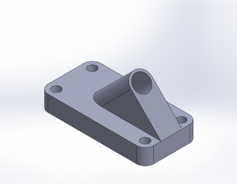 Lamina 3 Modelado de Pieza Desde Uan 2d | PDF