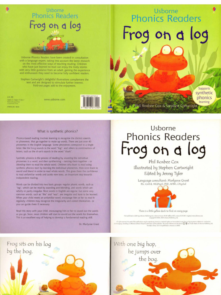 Frog on a Log: Phonics Adventure | PDF | Phonics | Behavior Modification