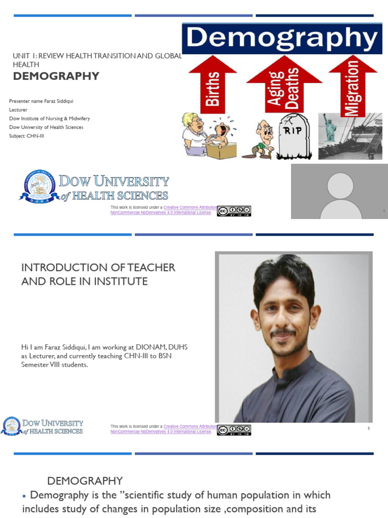 Demography (Unit1) CHN-III | PDF | Demography | Mortality Rate Demography (Unit1) CHN-III | PDF | Demography | Mortality Rate