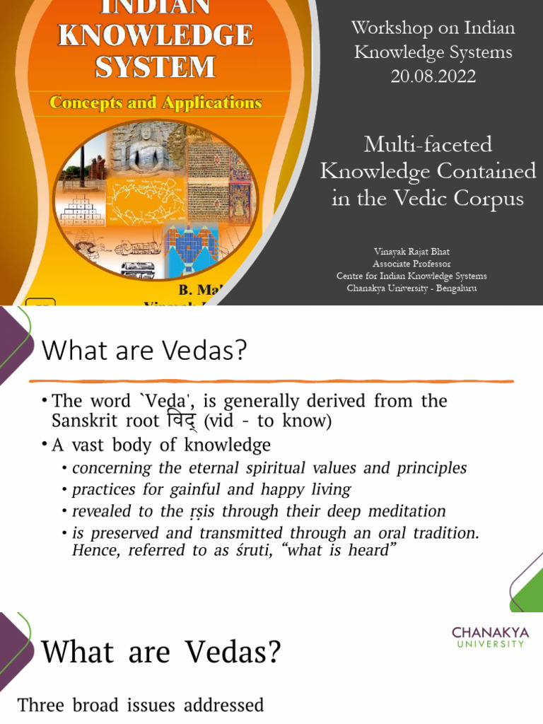 Understanding the Vedic Corpus | PDF | Vedas | Metre (Poetry)