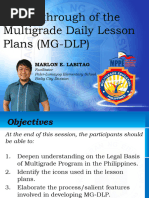 Sample of Multigrade Class Program | PDF | Learning