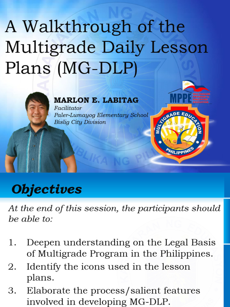 A Walkthrough To Multigrade Lesson Plan 1 | PDF | Human Communication ...