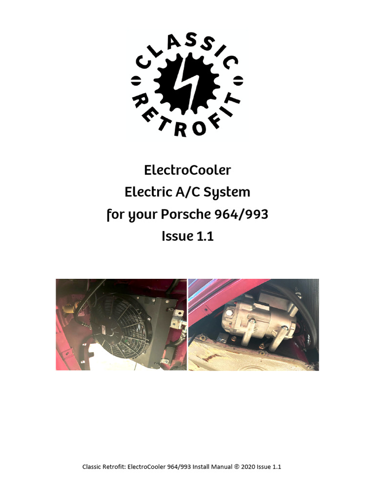 ElectroCooler Installation Manual 964/993 | PDF | Air Conditioning ...