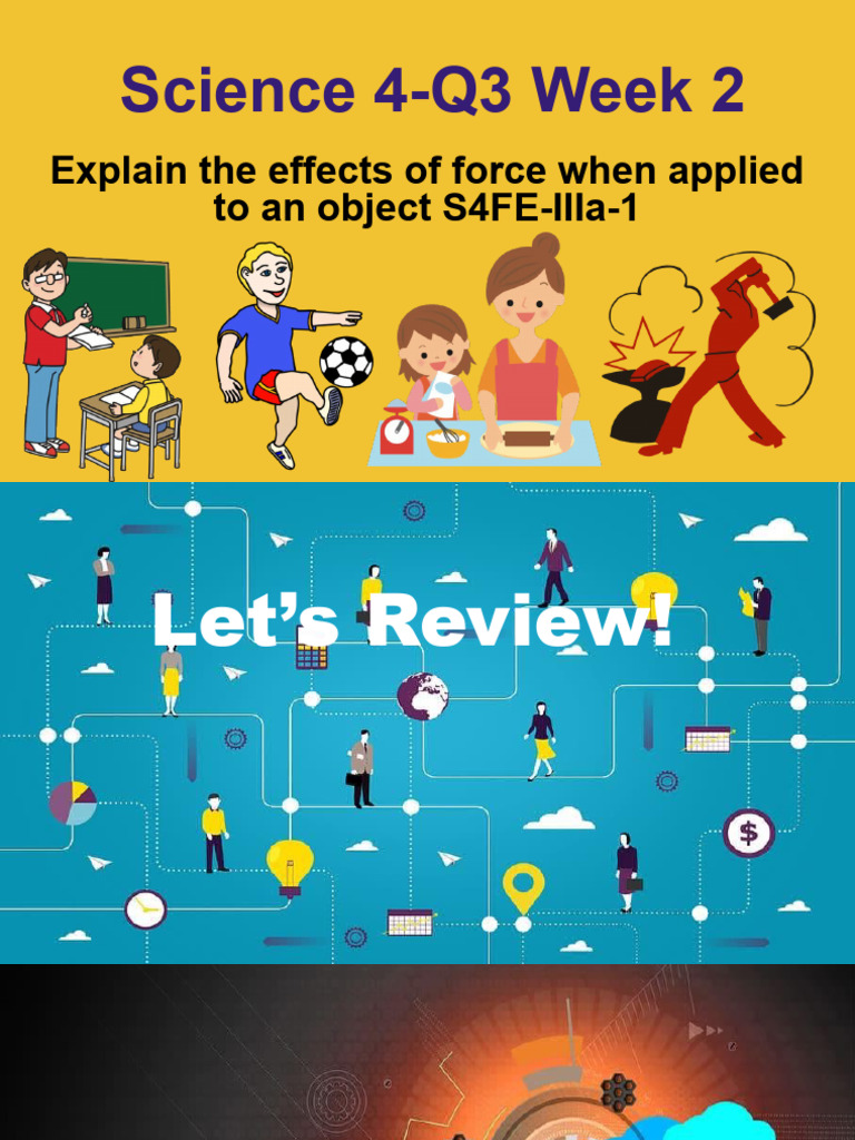 Science 4-Q3 Week 2 | PDF | Force | Motion (Physics) Science 4-Q3 Week 2 | PDF | Force | Motion (Physics)