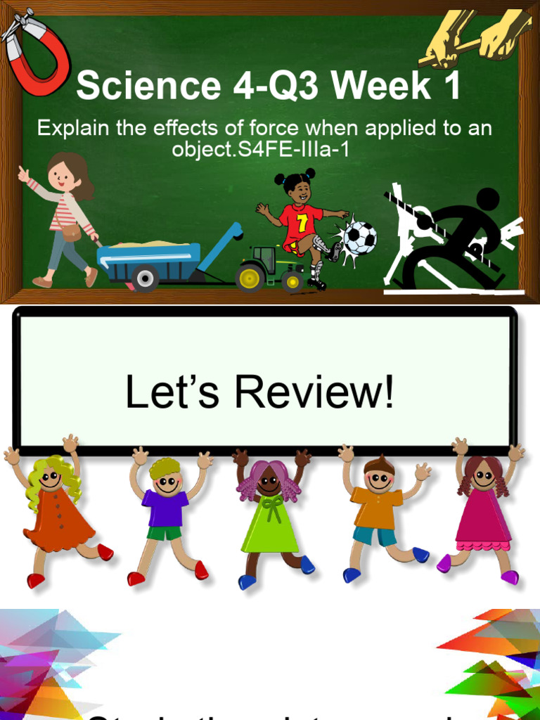 Science 4-Q3 Week 1 | PDF | Force | Gravity