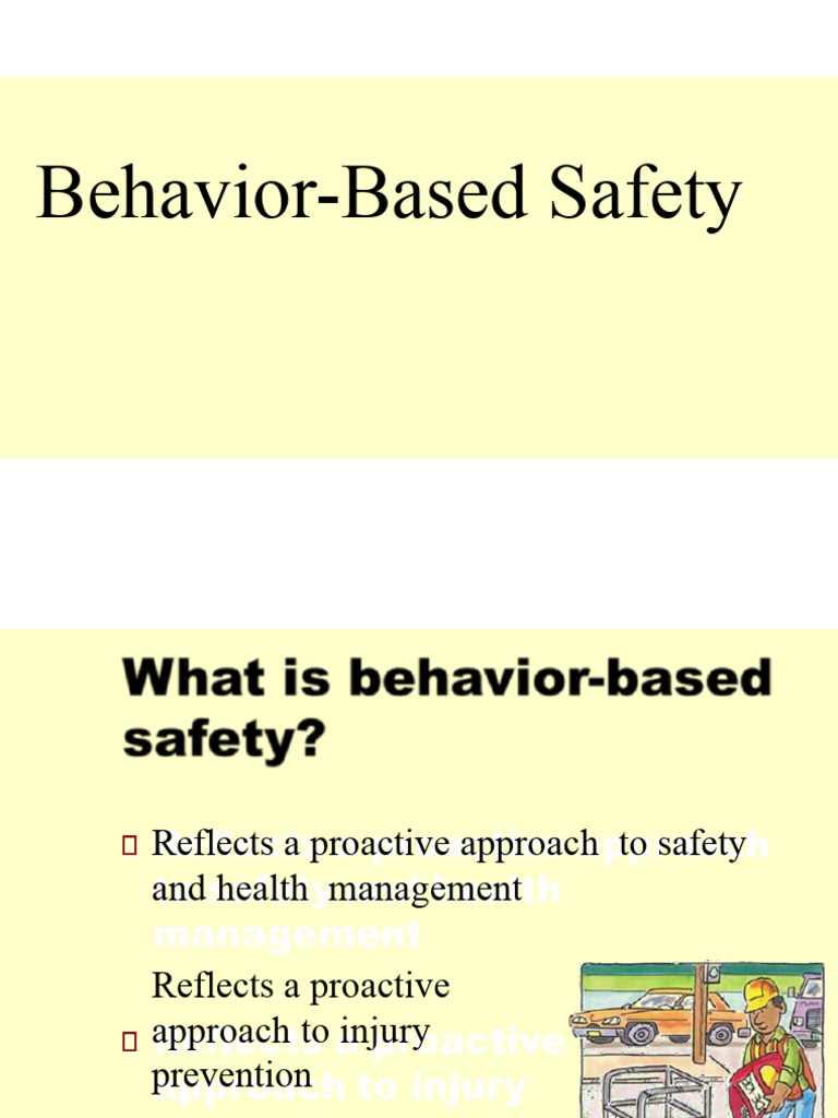Behavior-Based Safety | PDF | Motivational | Motivation