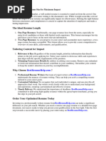Standard Resume Sizes Explained | PDF | Résumé | Typefaces