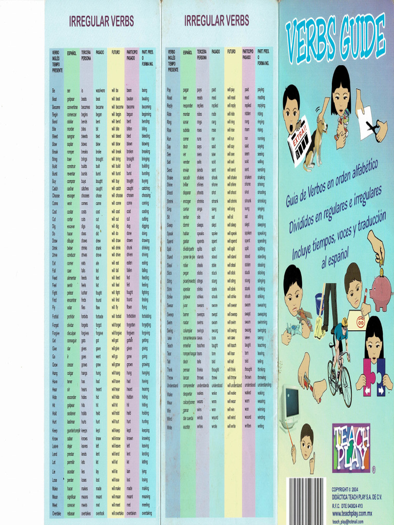 Copia de Lista de Verbos R&I Verbs | PDF