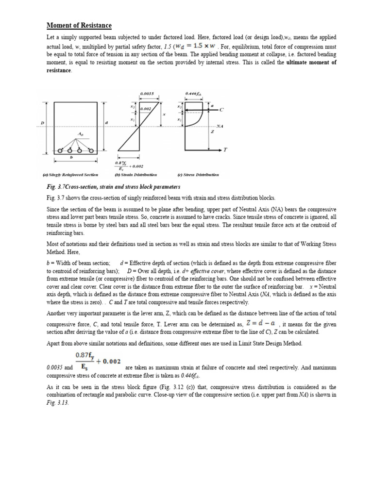 MOR and Modes of Failure of Beams | PDF | Stress (Mechanics) | Bending