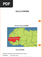 The Rise and Fall of The Mali Empire 1 PDF | PDF