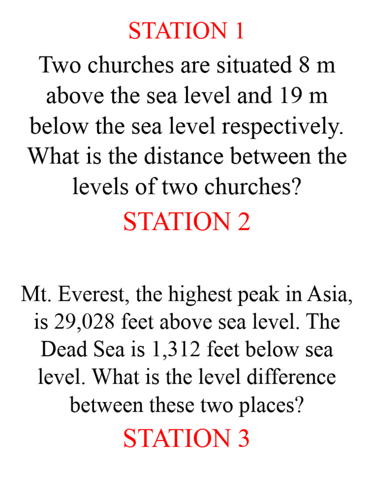Stations Reading Activity Pdf