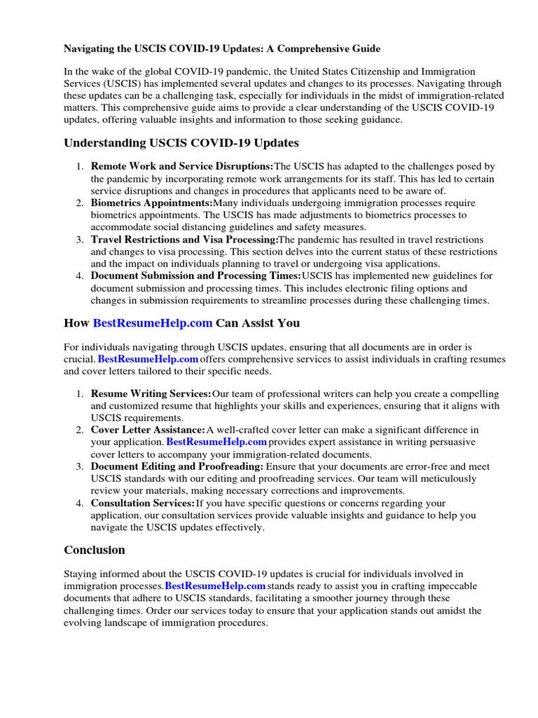 Uscis Cover Letter Sample for I 765 | PDF | Résumé | United States ...