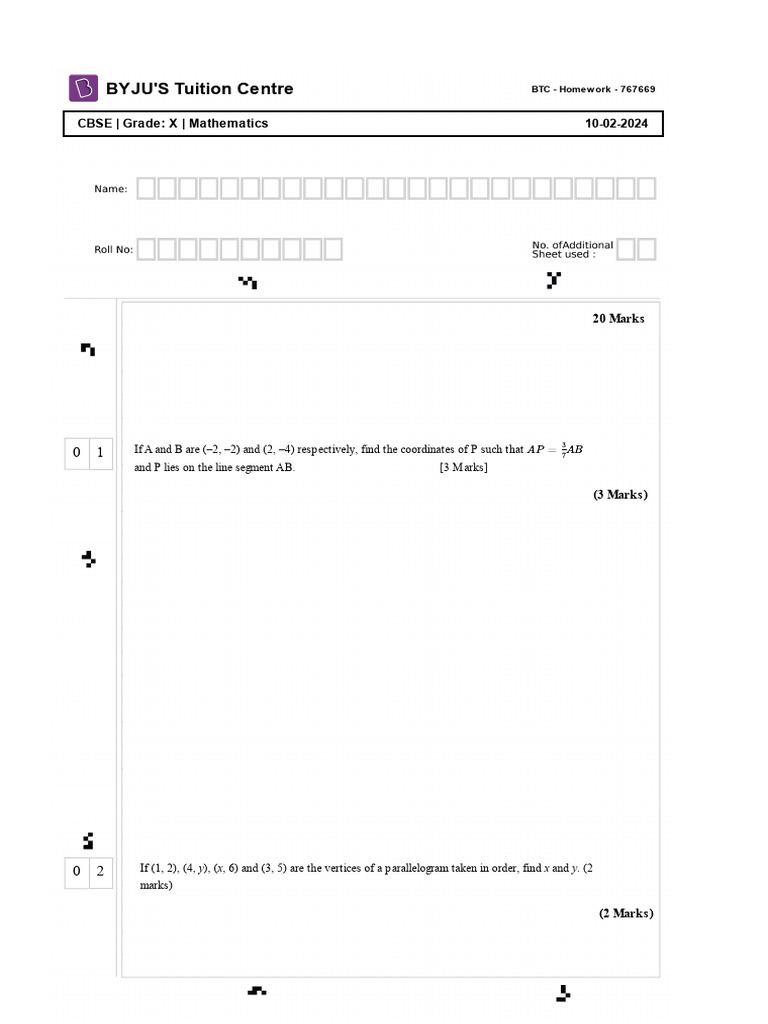 Class 10 | PDF | Euclidean Plane Geometry | Geometric Shapes