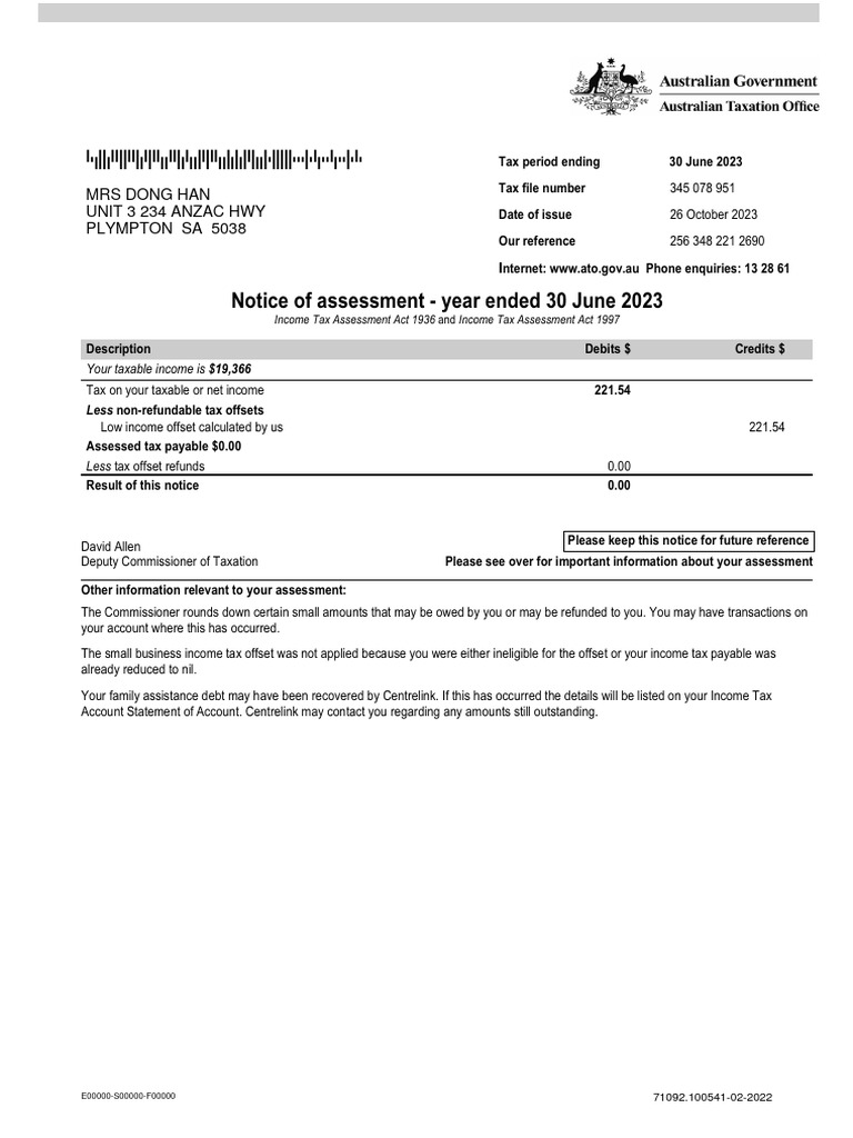 Noa 2023-Han Dong | PDF | Taxes | Government