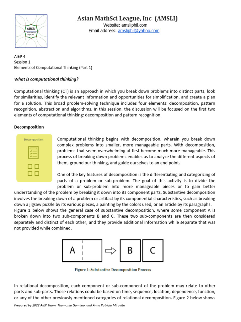 Aiep4 S1 SC1 | Download Free PDF | Pattern Recognition | Information