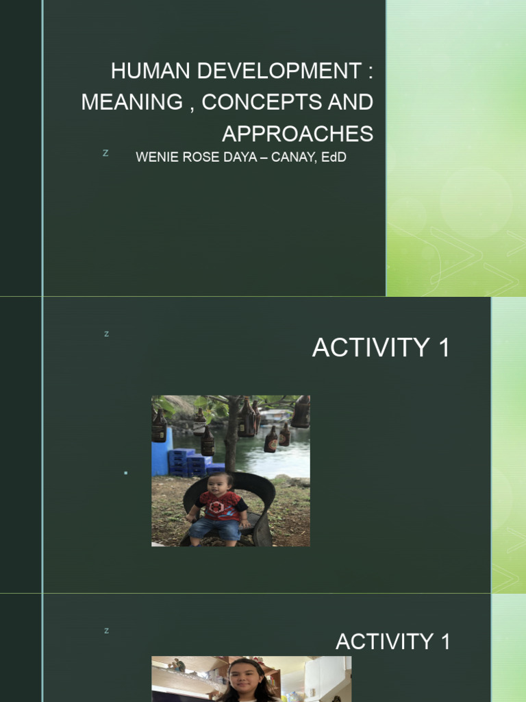 HUman Approaches | PDF | Human Life Stages | Psychological Concepts