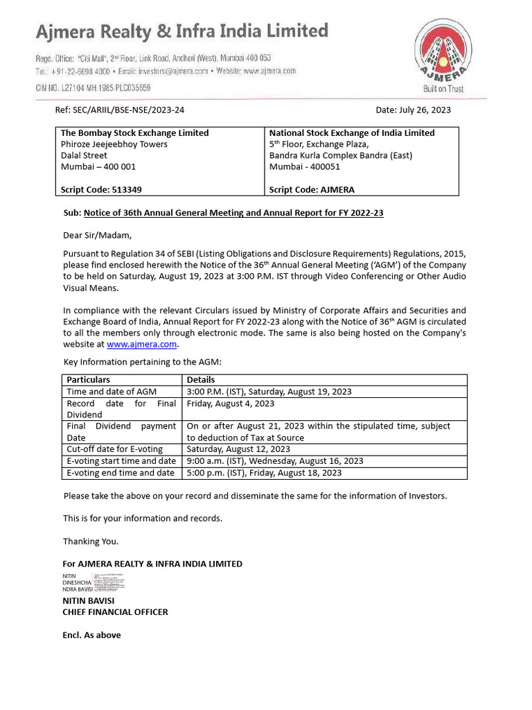 AJMERA | PDF | Economic Growth | Sustainability