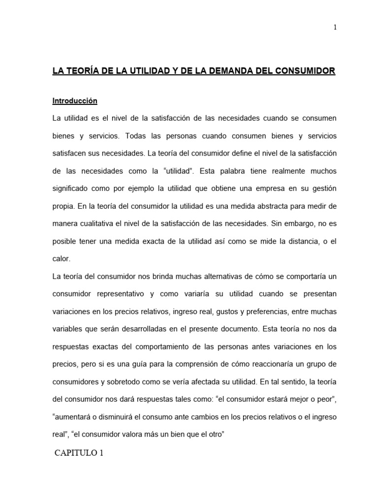 Sesión 2 - Teoría Del Consumidor | PDF | Utilidad marginal | Utilidad