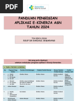 Panduan Pengisian Pak Integrasi Dan Pak Konversi Pada E-Kinerja BKN | PDF