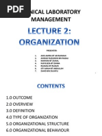 Organizational Chart Tertiary Lab | PDF | Medical Laboratory | Pathology