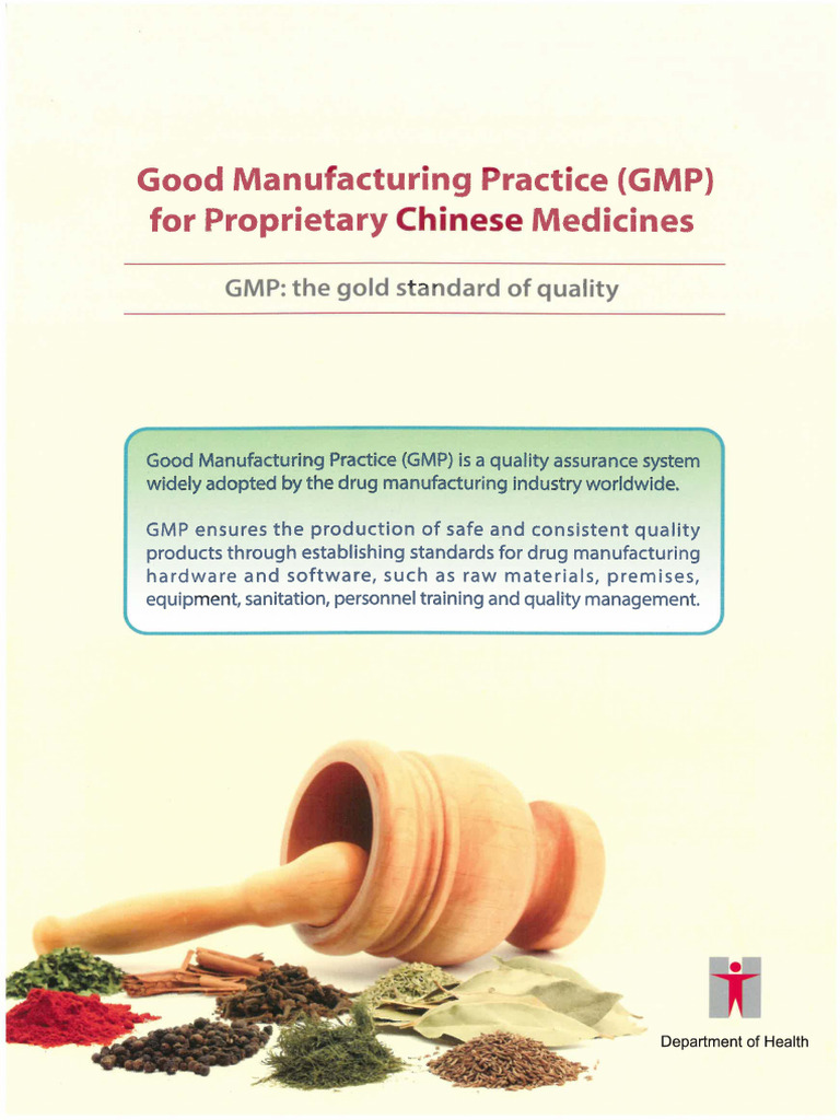 GMP Booklet 2020 en | PDF | Medicine | Health Care