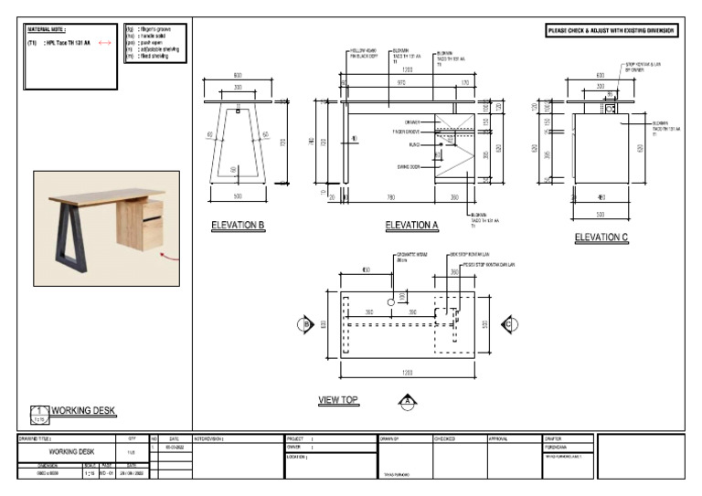 Working Desk Rev4 | PDF
