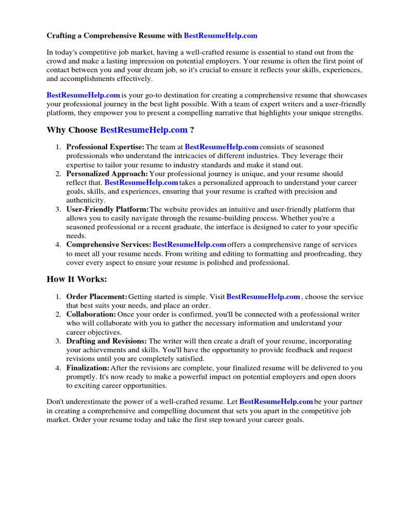 Comprehensive Resume For Graduate School | PDF | Résumé