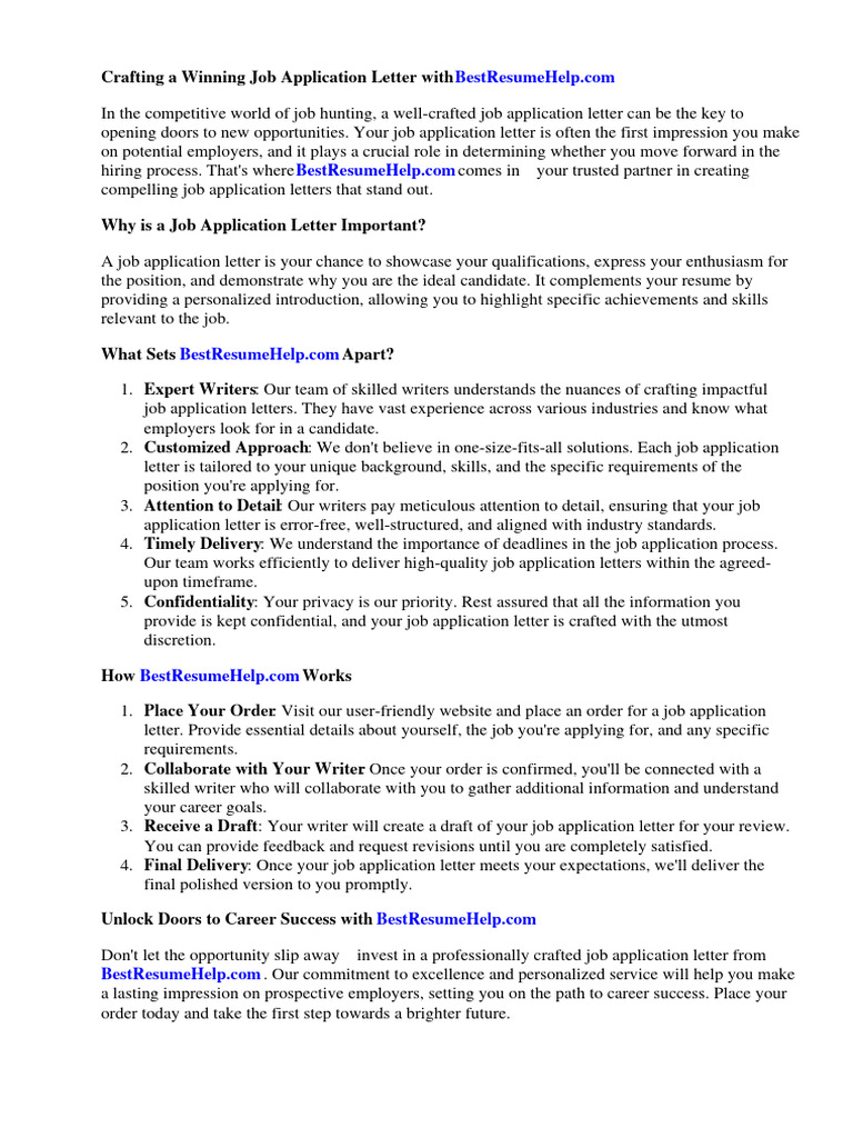 Job Application Letter Format in Bangla | PDF | Résumé | Employment